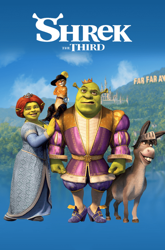 Shrek the Third 2007 Movie Poster 24x36 - Animated Comedy - DreamWorks ...