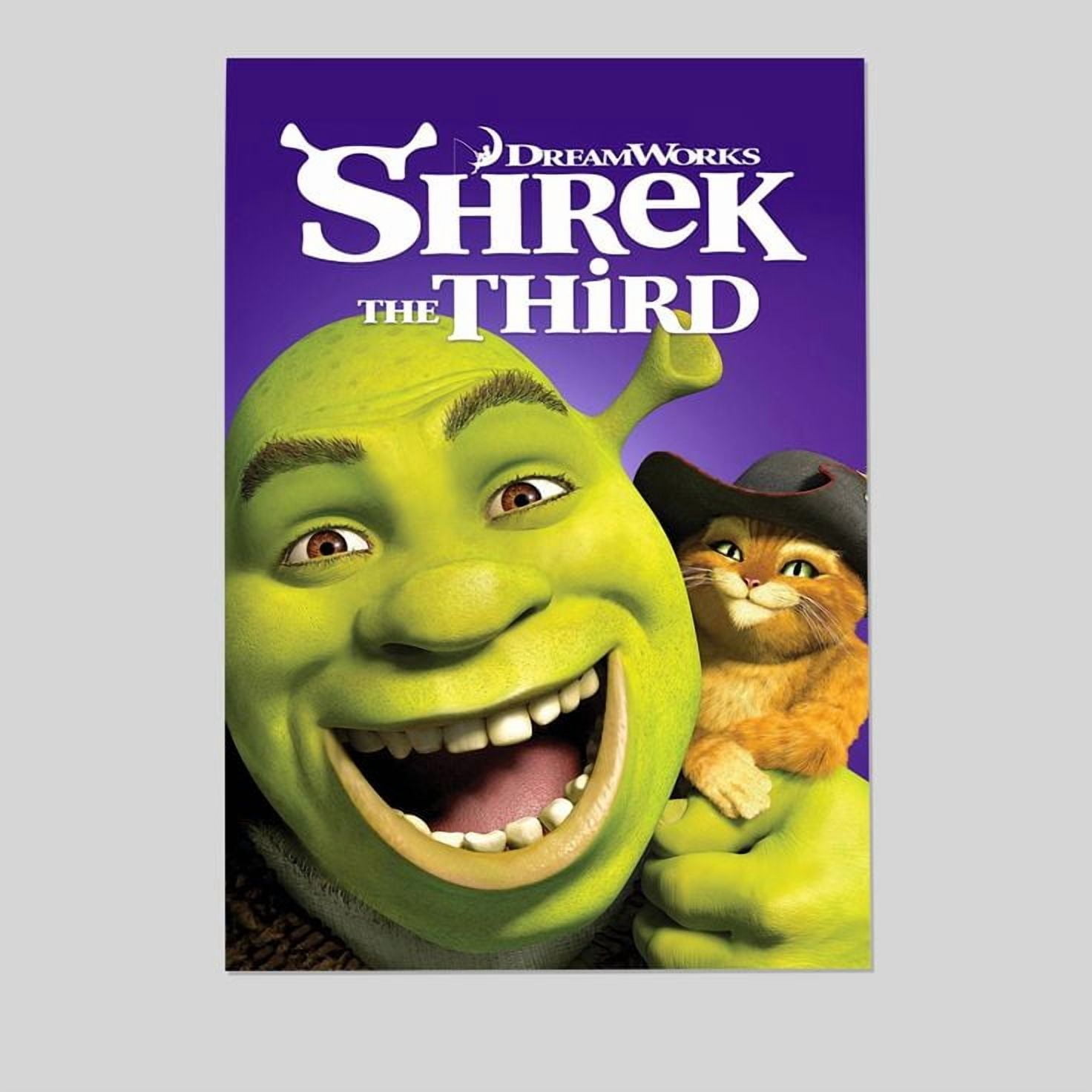Shrek the Third Film By Chris Miller 2007 Movie Poster Size 24''x36 ...