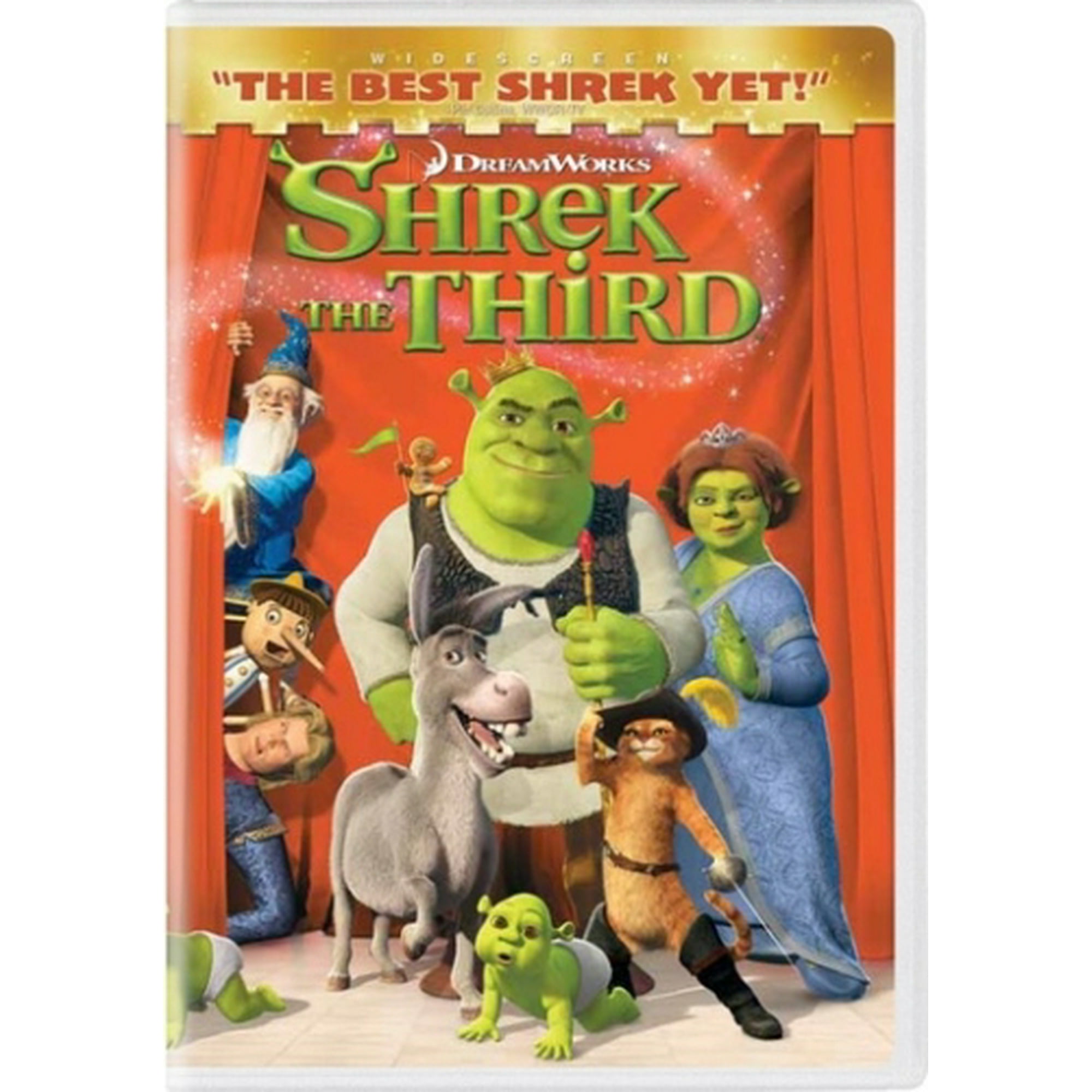 Shrek The Third Widescreen Dvd