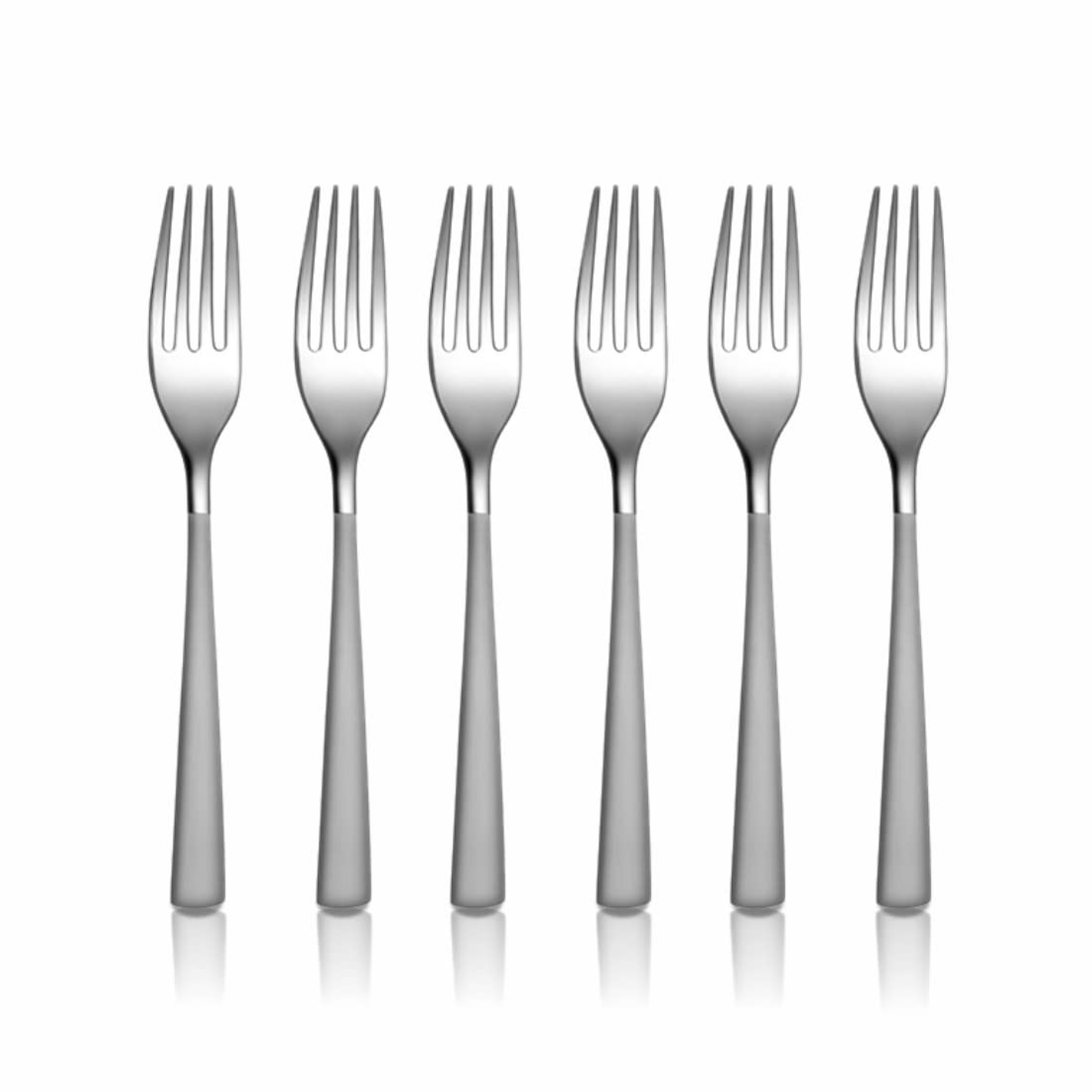 Shri Sam Stainless Steel GSW Plain Tea Fork6 Pieces - Walmart.com