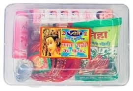 Shri Shyama Hartaleeka teej Mata Shringaar kit with mata Chunari and ...