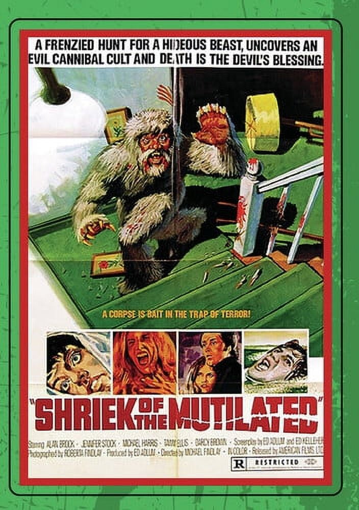 Shriek of the Mutilated (DVD), Sinister Cinema, Horror - Walmart.com