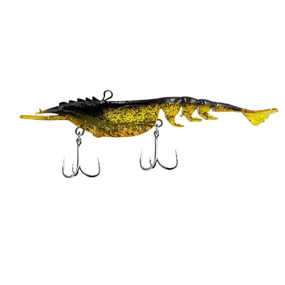Shrimp Fishing Lures Rubber Fishing Baits Prerigged Fishing Jigs Lures ...