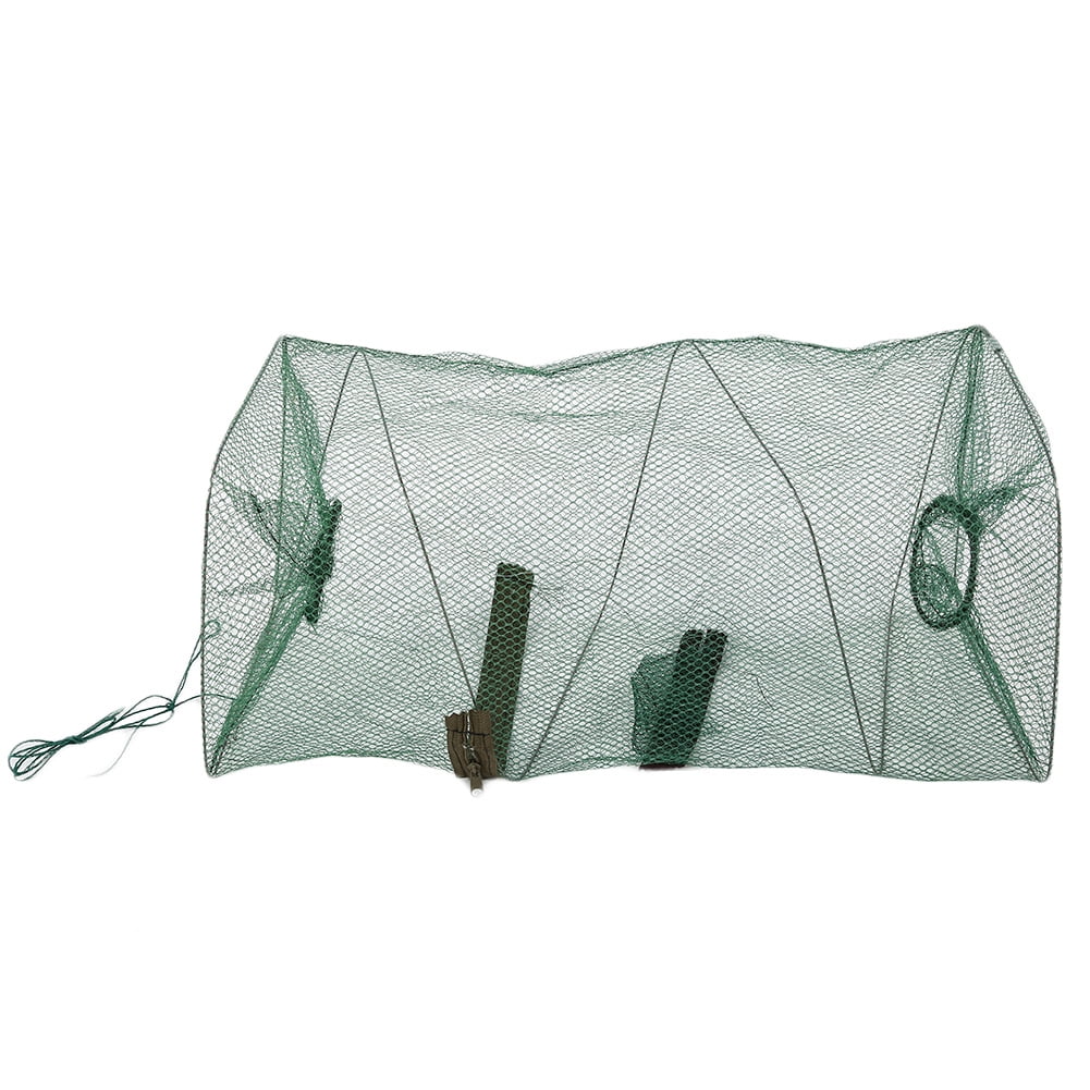 Shrimp Lobster Crab Crayfish Fishing Pot Cage Eel Live Folding Trap ...