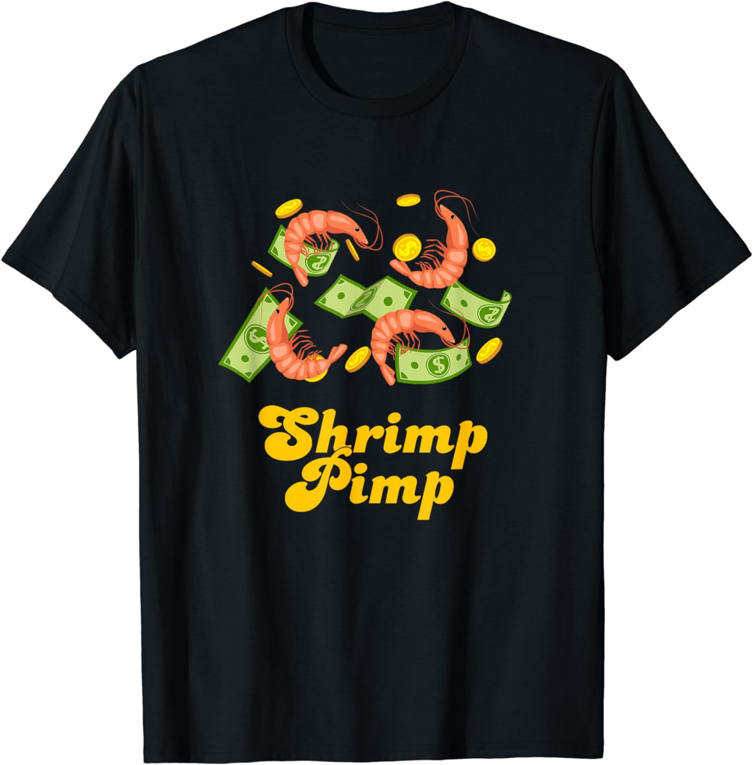 Shrimp Pimp Cherry Shrimp Fish Tank Neocaridina Shirt T-Shirt - Walmart.com