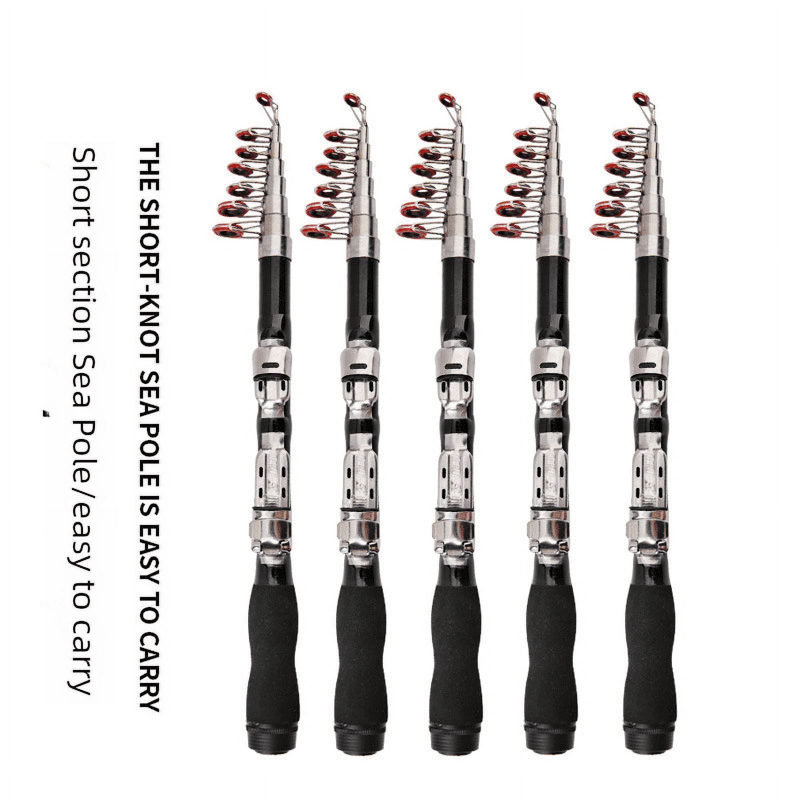 Shrink 33cm Mini small sea Rod 1 meter 2.1 meter 2.3 meter fishing rod ...