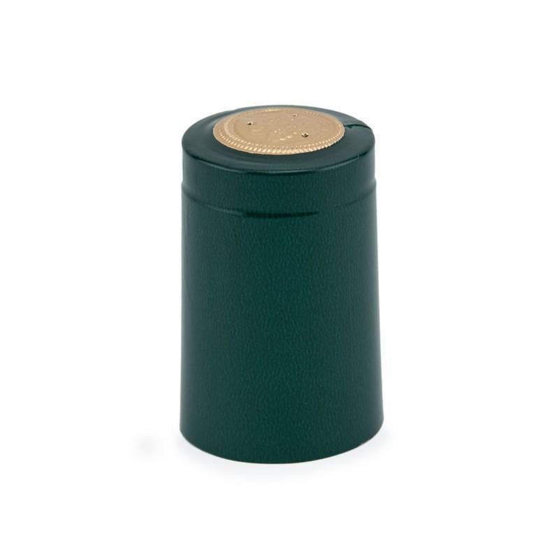 Shrink Cap Large Green 100 per Pack (34 x 55 mm | 1.34 x 2.17 in ...