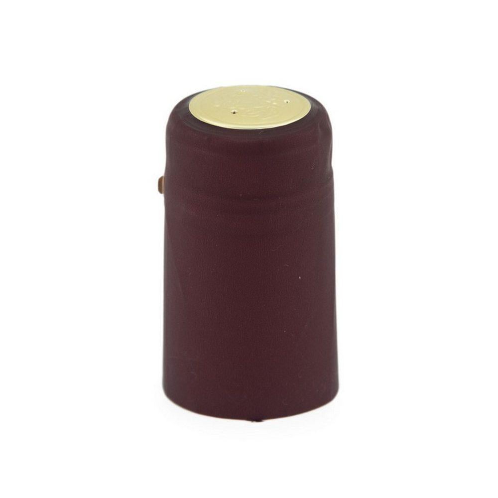Shrink Cap | Metallic Merlot (100/Pack) - Walmart.com