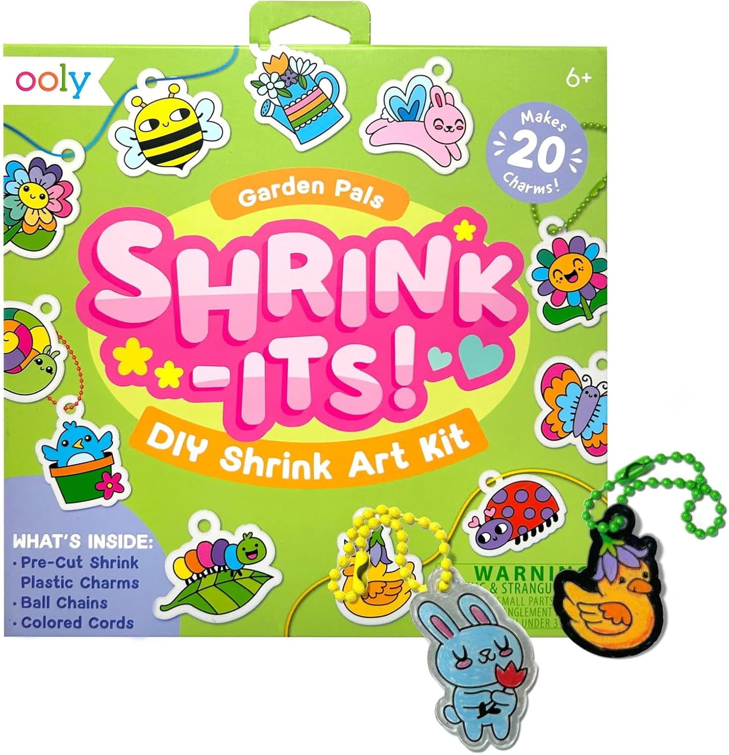 Shrink-Its DIY Shrinking Art Kit That Creates Charms and Tags, Includes ...