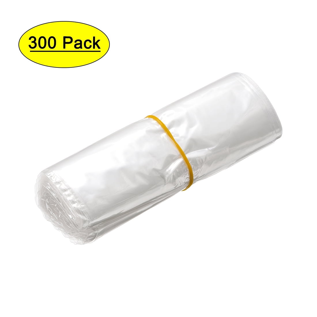 Shrink Wrap Bags, 6.5x4 inch 300pcs Shrinkable Wrapping Packaging Bags ...
