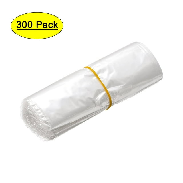 Shrink Wrap Bags, 6.5x4 inch 300pcs Shrinkable Wrapping Packaging Bags ...