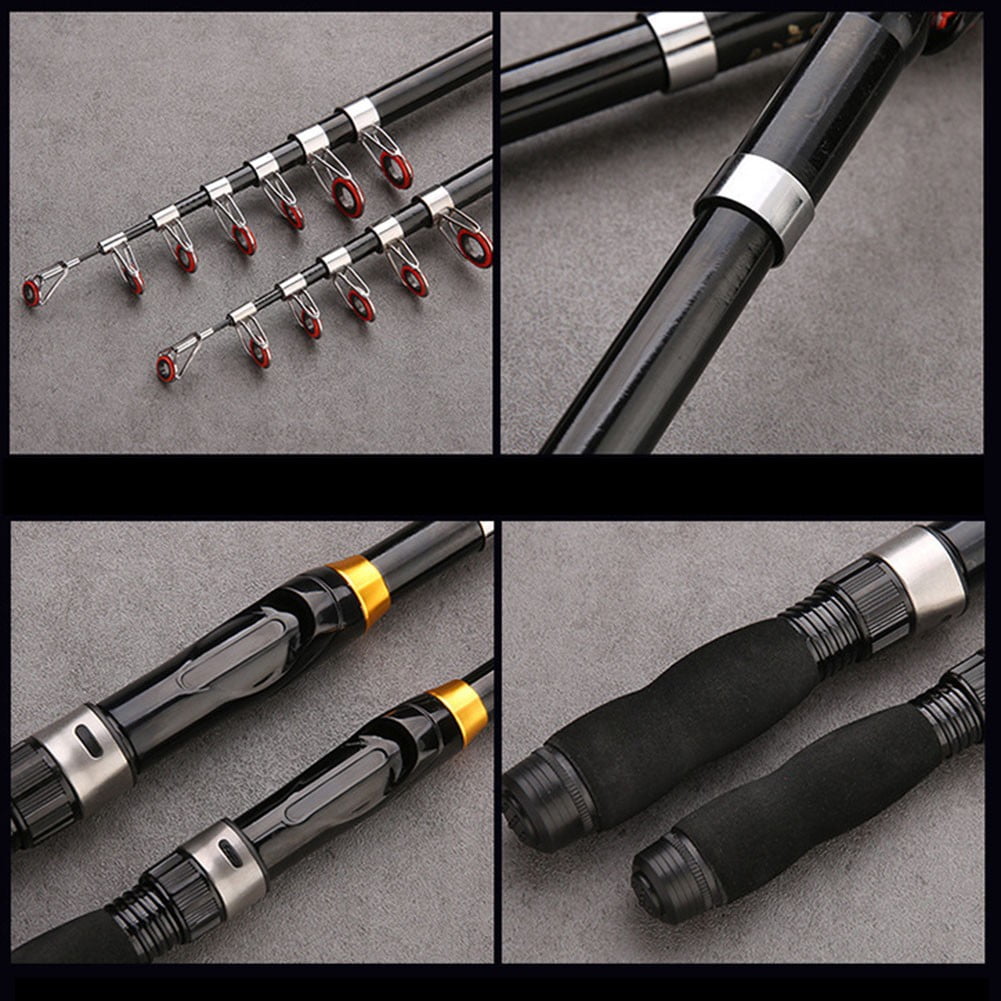 Shrinkage 25 cm short section sea pole fiberglass super hard portable ...