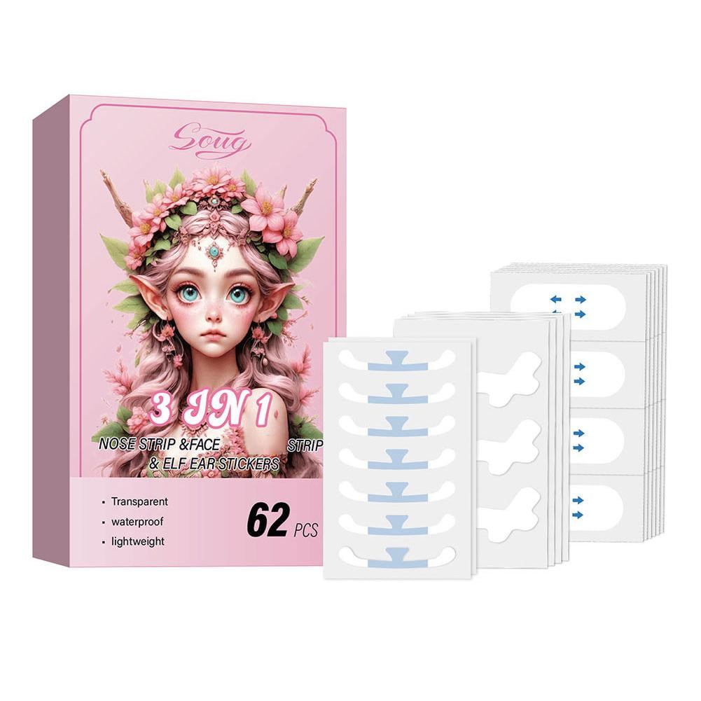 Shrinking Nose Wing Stickers & Spirit Ear Patch & V Face Lifting Patch ...