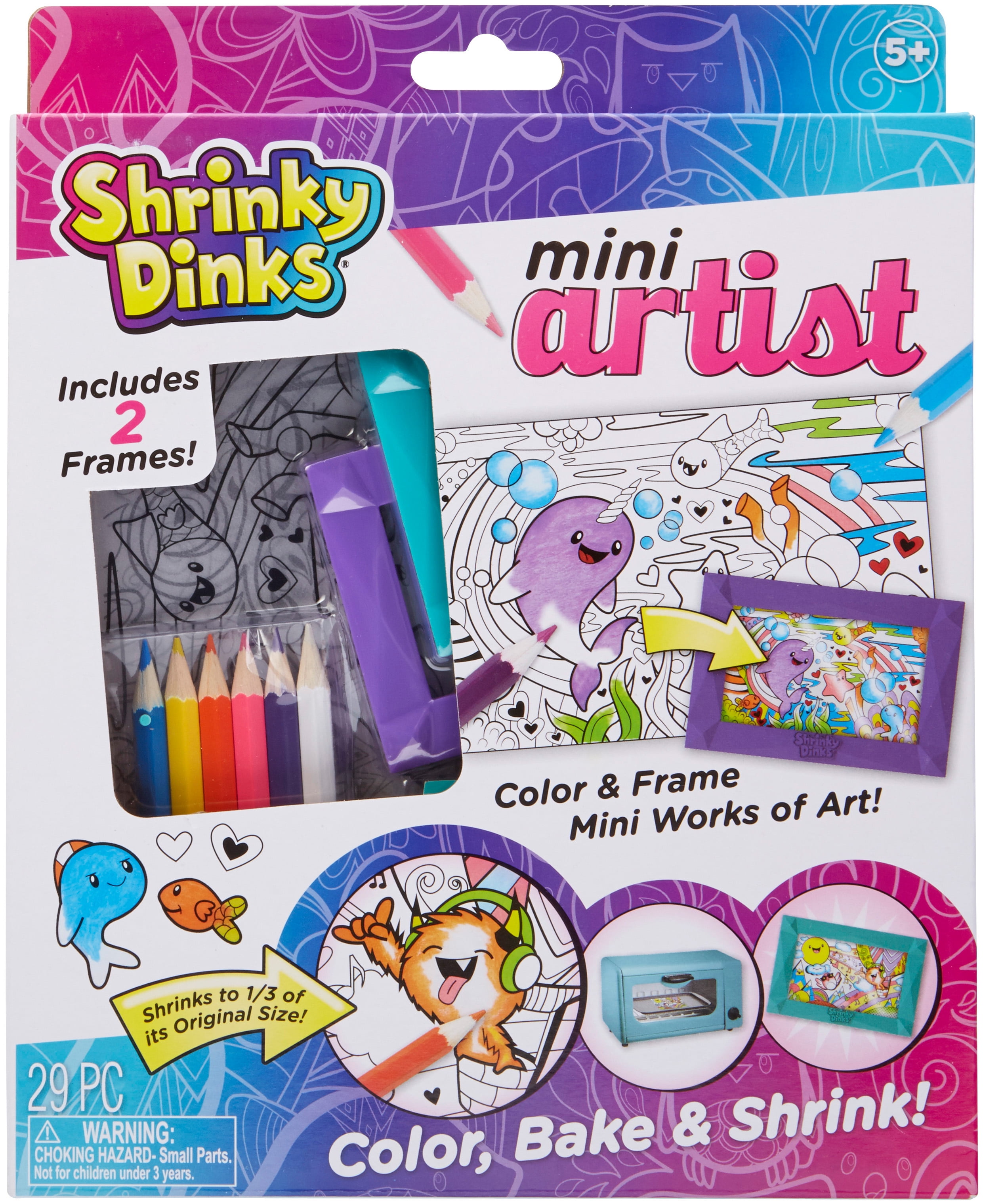 Shrinky Dinks KitMini Artist - Walmart.com