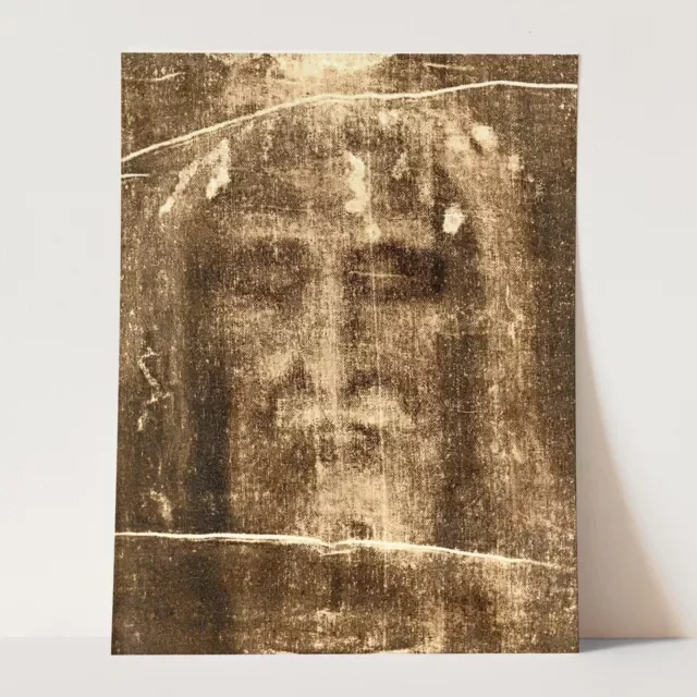 Shroud Of Turin Face Of Jesus Christ Bible God Christian Wall Art ...