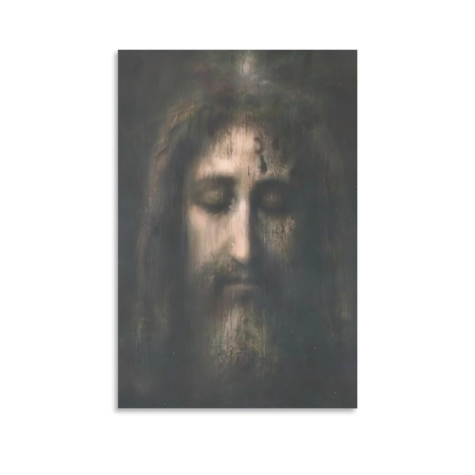 Shroud of Turin Jesus Christ Face, Holy Face Wall Decoration Posters ...
