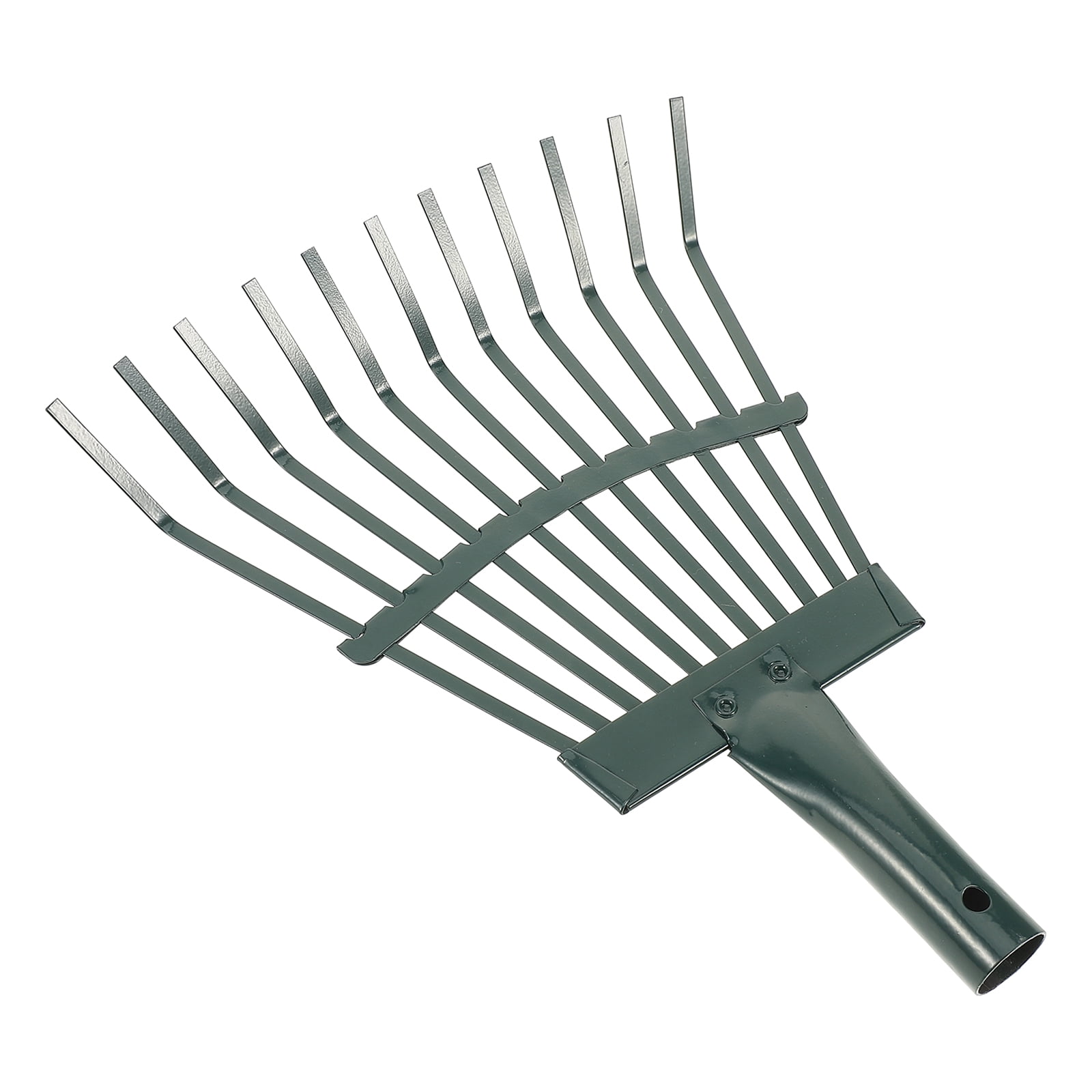 HOMEMAXS Outdoor Hand Shrub Rake Garden Tool Metal Rake for Garden ...