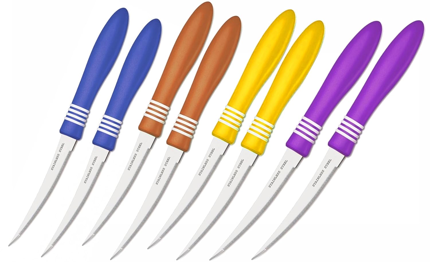 Shruthi Economical INOX Stainless Steel Knife 5 Inch Curved Blade with ...