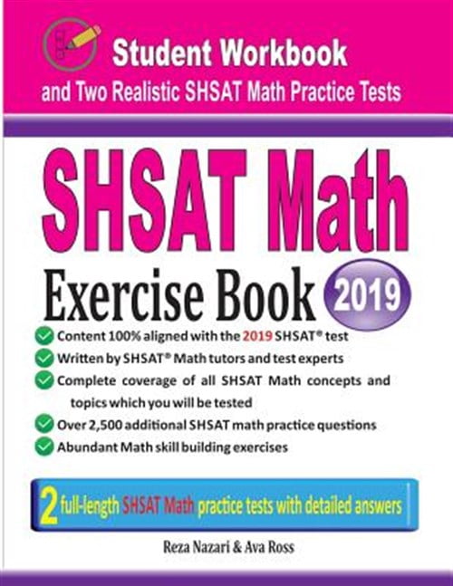 Pre-Owned Shsat Math Exercise Book: Student Workbook and Two Realistic ...