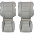 2007-2012 Acura RDX Front Perforated Leather Seat Covers (Gray ...