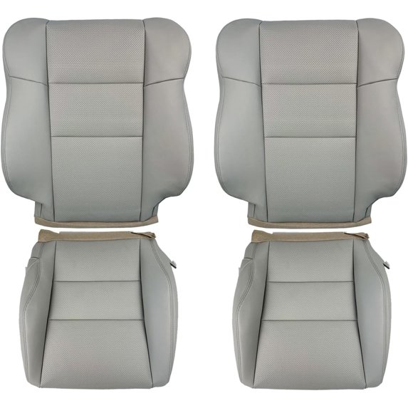 2007-2012 Acura RDX Front Perforated Leather Seat Covers (Gray ...