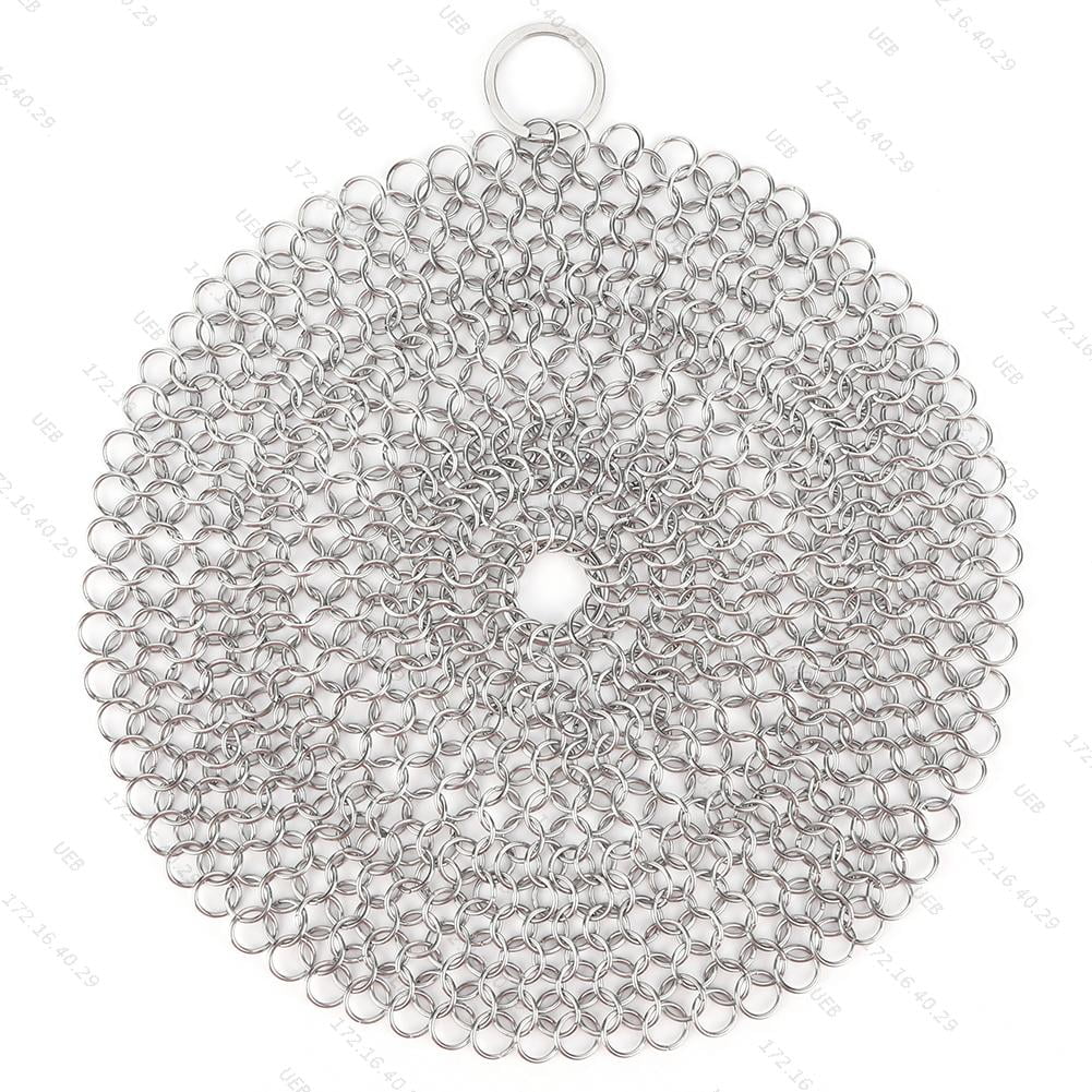 Shtyetg Cast Iron Cleaner Stainless Steel Pot Pans Cleaning Scrubber (8 ...