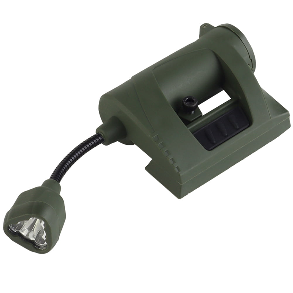 Shtyetg MPLS CHARGE Helmet Light 3 Modes LED Hunting Helmet Flashlight ...