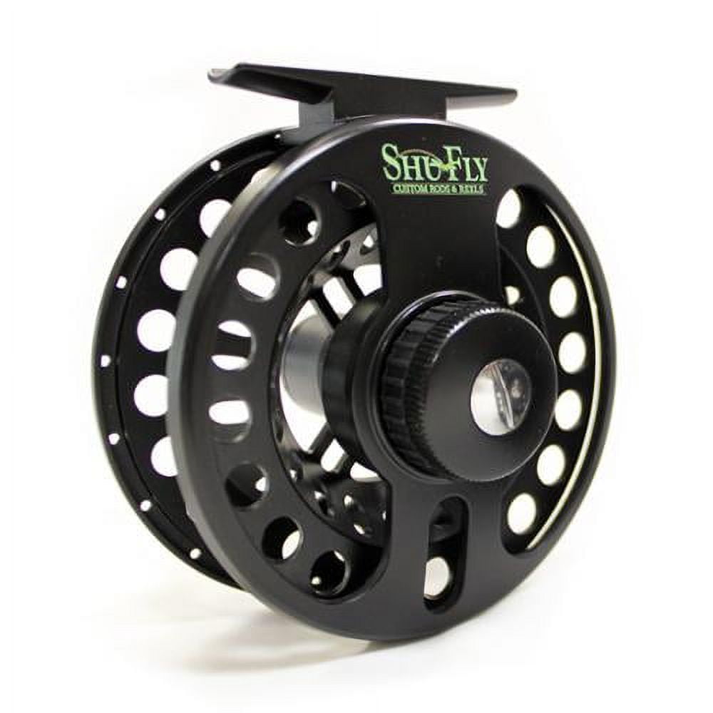 Shu-Fly Max Drag Cast Aluminum Fishing Fly Reel Multi-Colored - Walmart.com