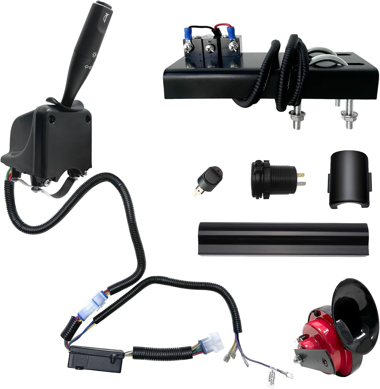 ‎Shu-Ran Golf Cart Turn Signal Kit for EZGO TXT, 9-Pin Plugs Upgrade ...