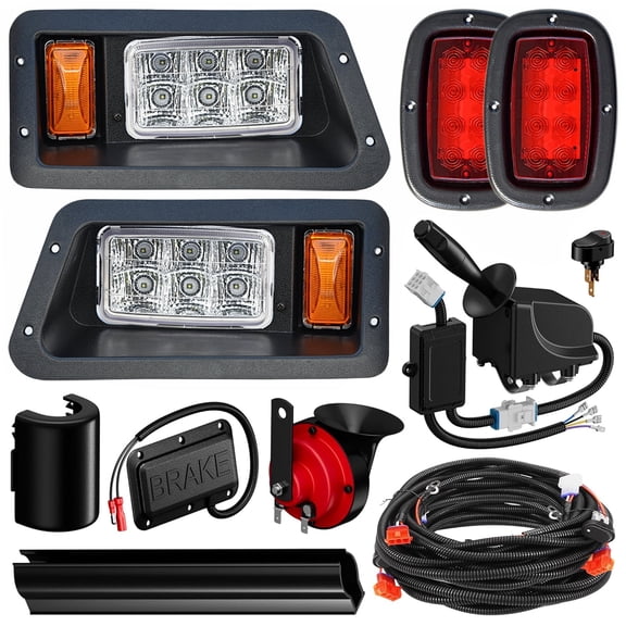 Golf Cart Light Kit for Yamaha G29 (2007–2016), 12V LED Upgraded Deluxe ...