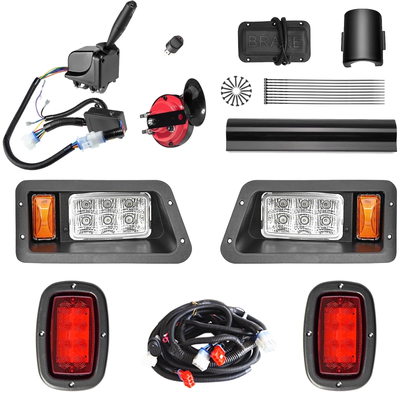 Shu-Ran Golf Cart Lights Kit for YAMAHA G14 G16 G19 or G22 Golf Cart ...