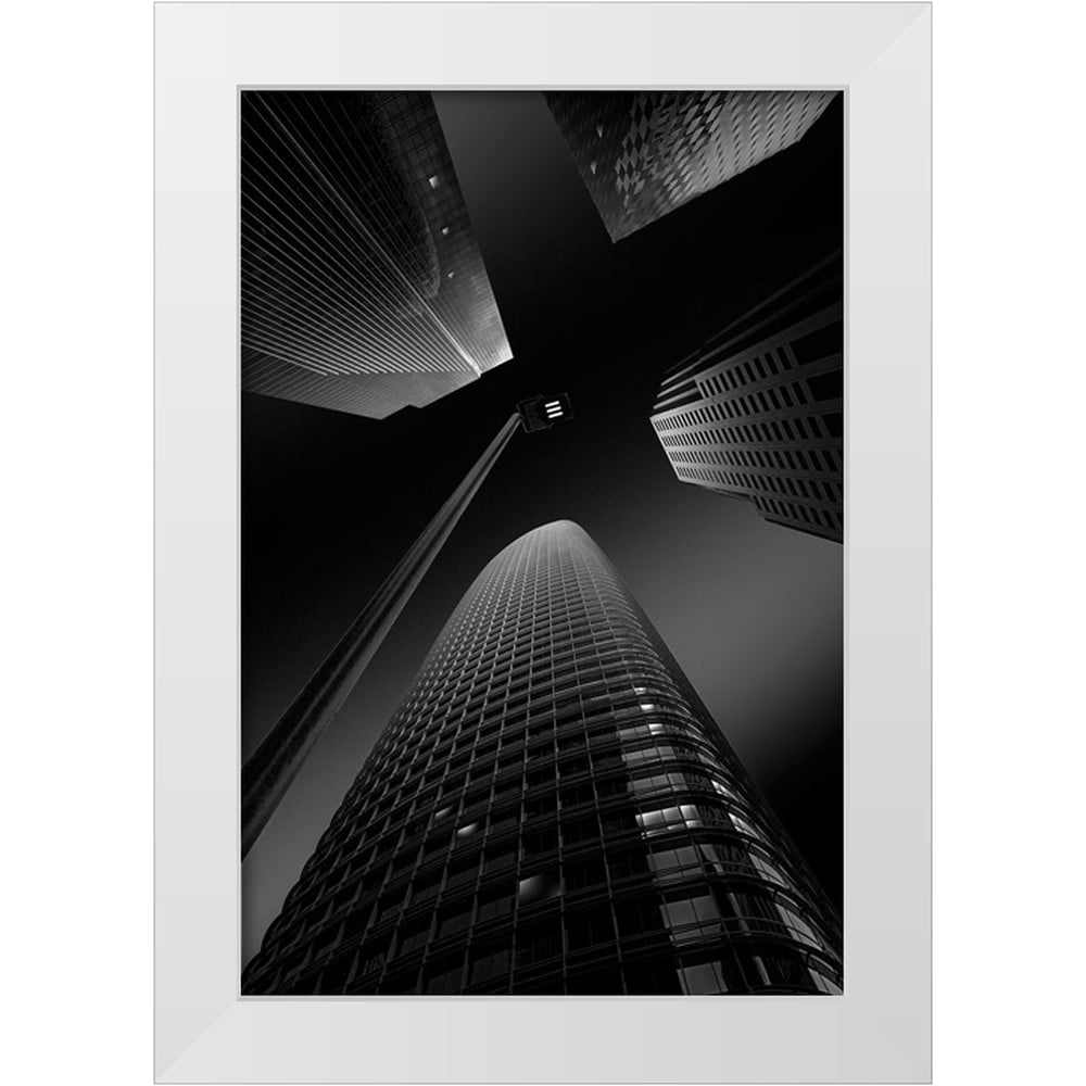 Shu, Rong 17x24 White Modern Wood Framed Museum Art Print Titled - San ...