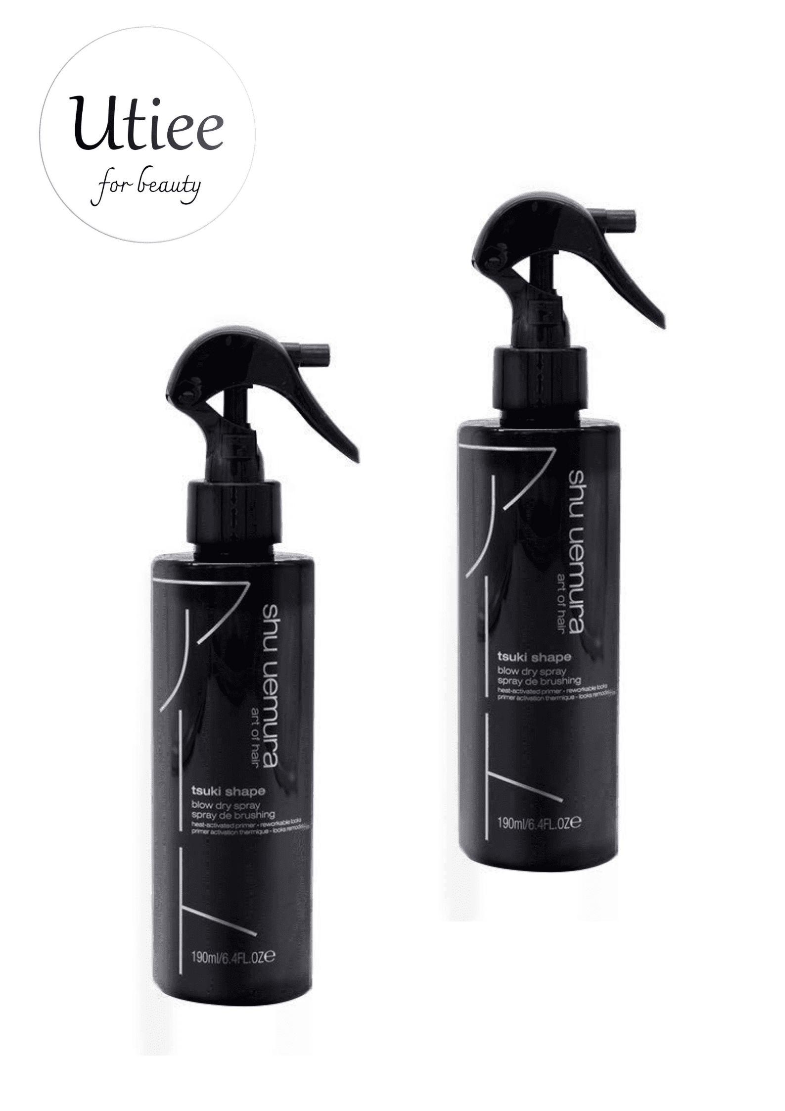 Shu Uemura Tsuki Shape Blow Dry Spray 6.4 fl. oz - pack of 2 - Walmart.com