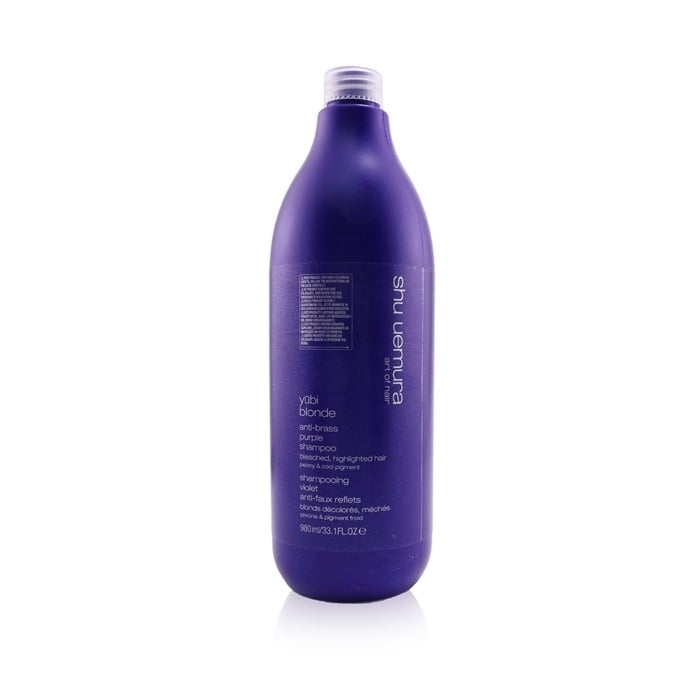 Shu Uemura Yubi Blonde Anti-Brass Purple Shampoo - For Bleached ...