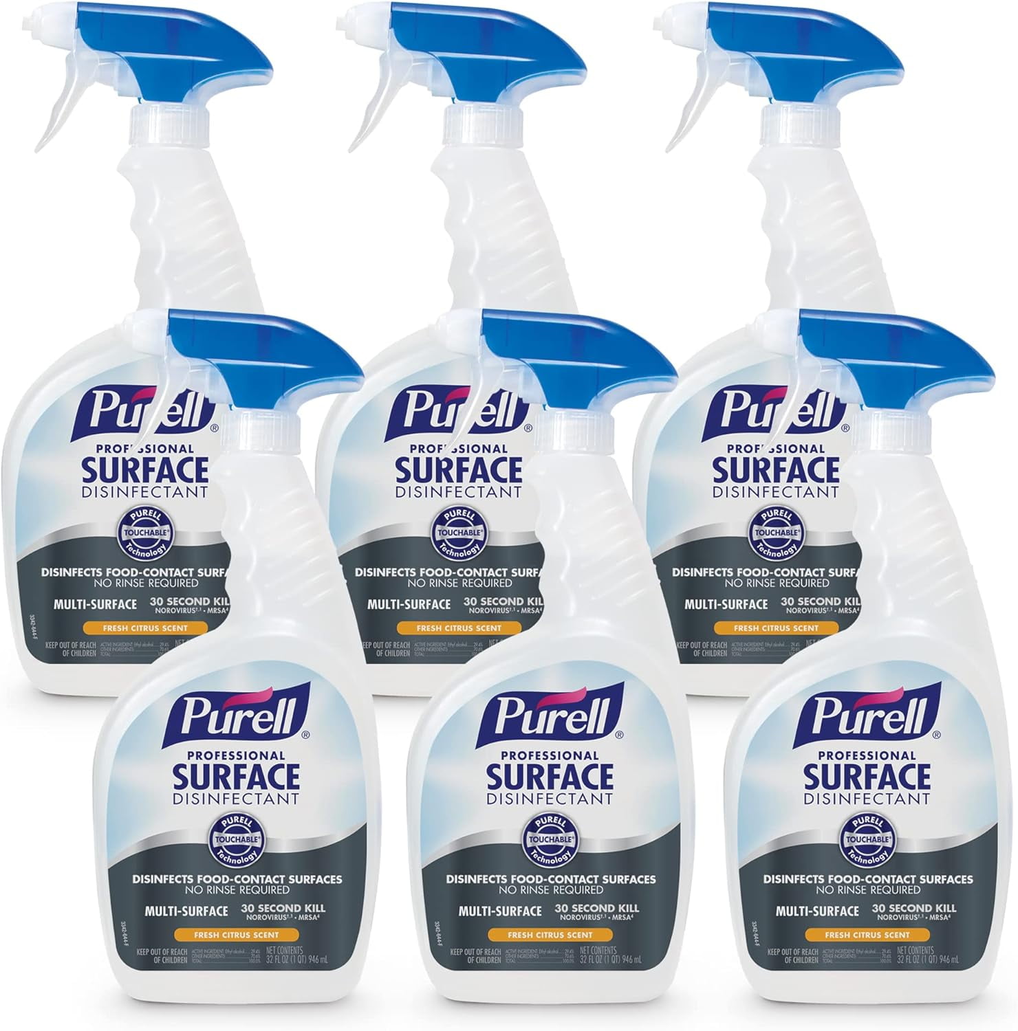 ShuYYun Professional Surface Disinfectant Spray, Citrus Scent, 32 fl oz ...