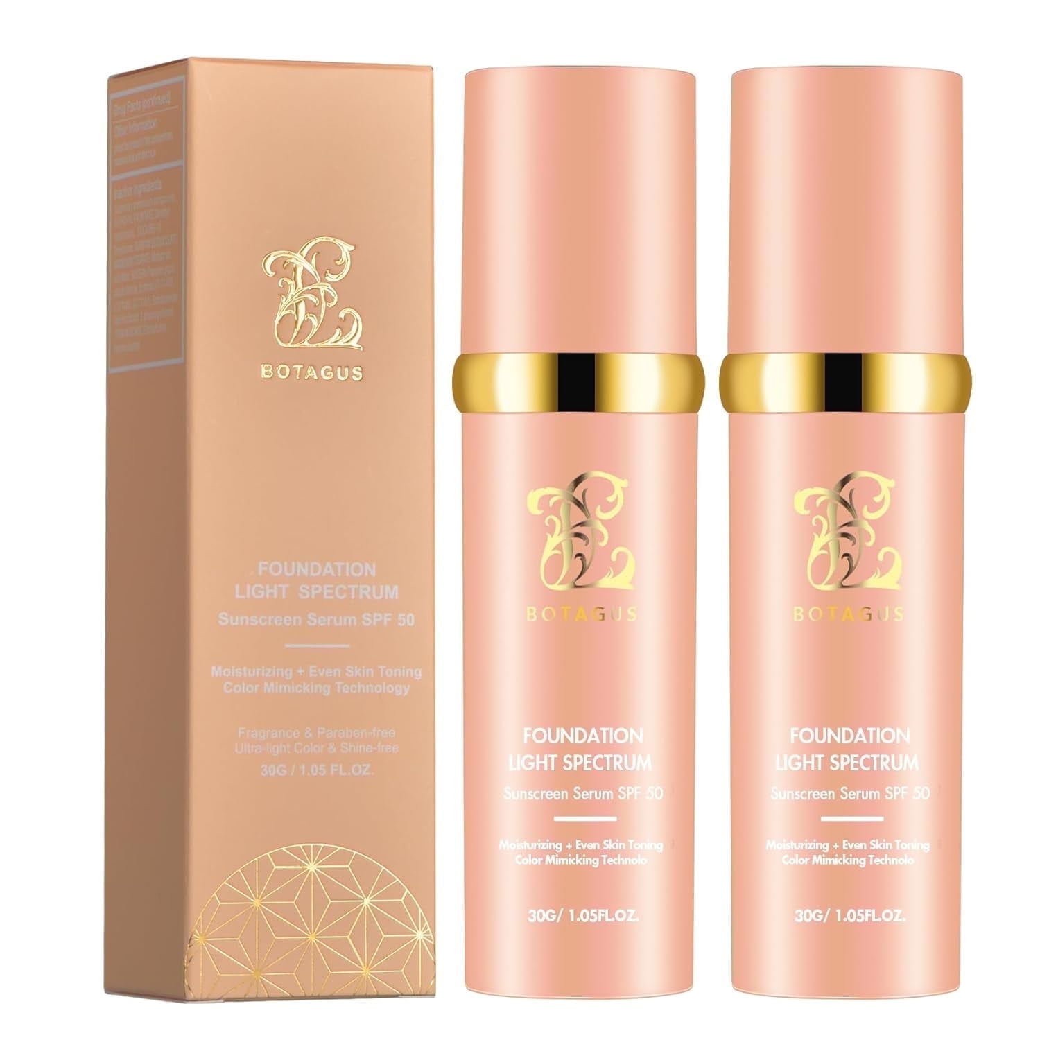 ShuZhi Foundation 4 in 1-Light Spectrum,4 in 1 Foundation Liquid ...