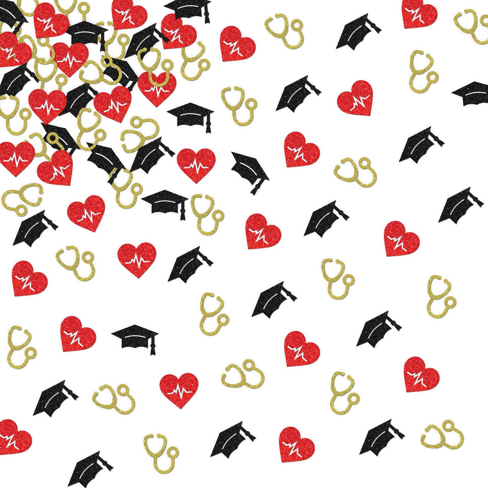ShuanQ 120pcs DoctorTRDN Graduation Confetti - Congrats Grad Sign Party ...