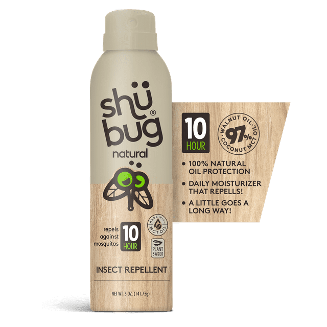 Shubug Natural Insect Repellent, 100% Natural Oil, Daily Mosquito ...