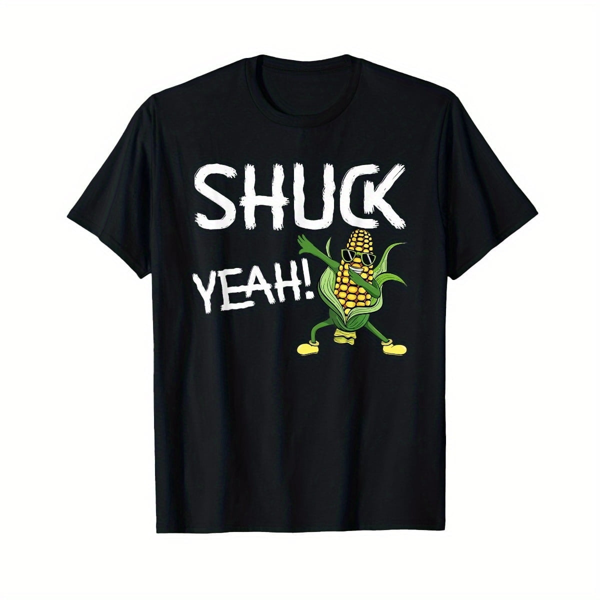 Shuck Yeah! Funny Corn On The Cob Costume Farmer T-Shirt - Walmart.com