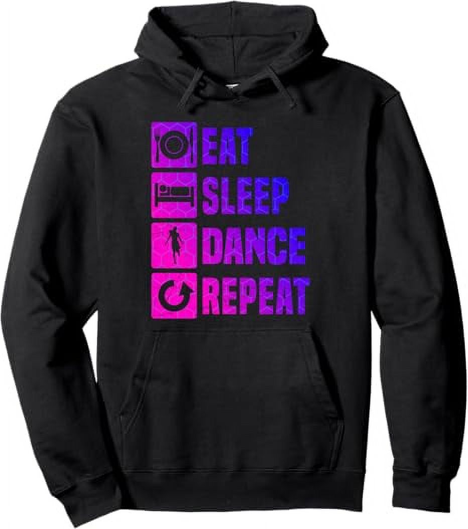 Shuffle Girl Shuffle Dance Men's Shuffle Boy Pullover Hoodie - Walmart.com