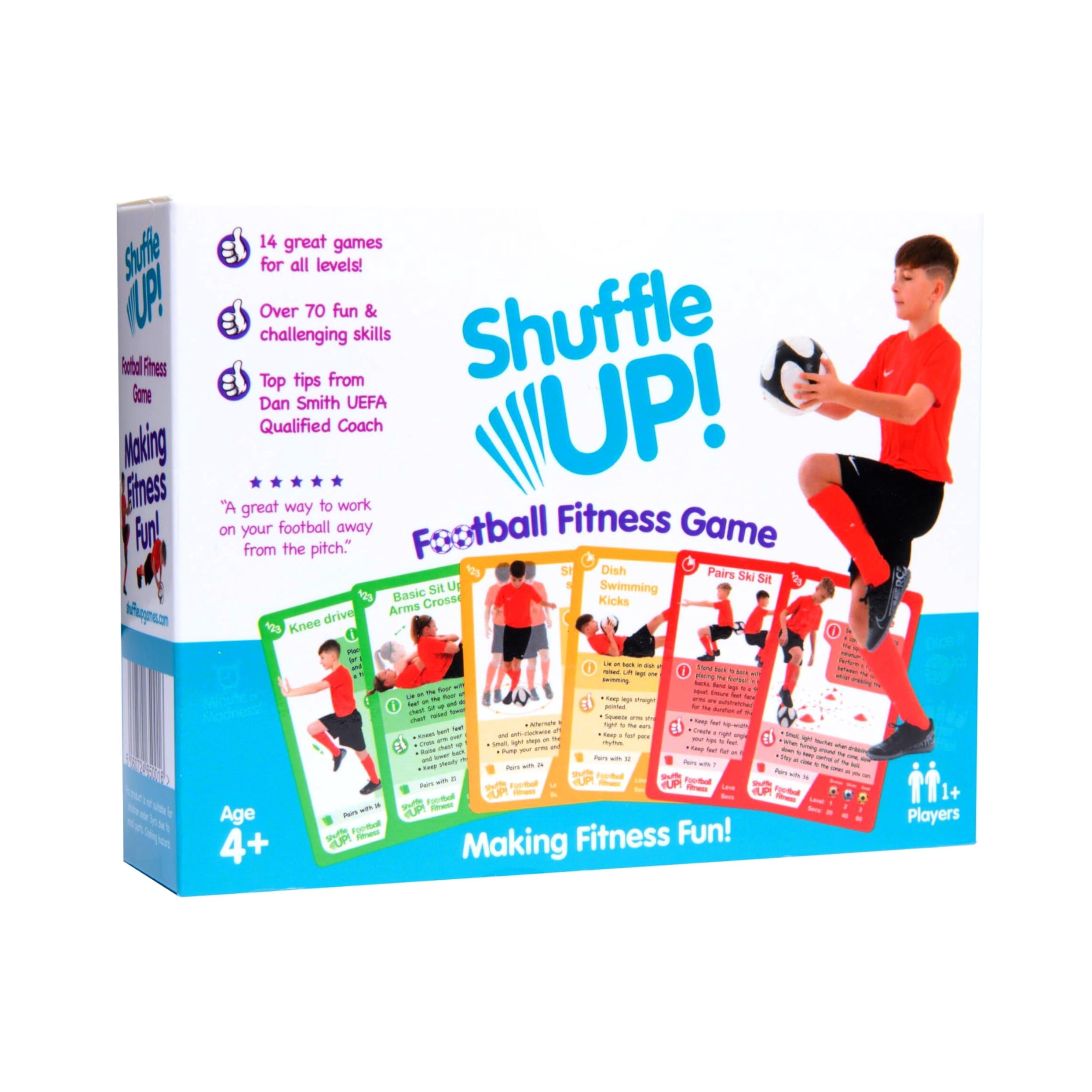 Shuffle Up Soccer Card MSF2 Games - 70+ Fun & Active Cards for Kids ...