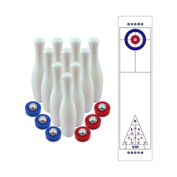 Shuffleboard Bowling Game Set Tabletop Board Game For Indoor Games ...