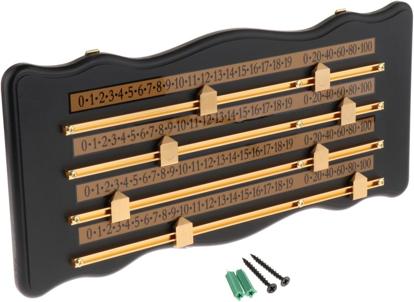 Shuffleboard Scoreboard Billiard Score Keeper Counters Wooden Snooker ...