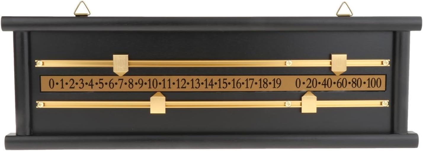 Shuffleboard Wall Mounted Scoreboard Snooker Scoreboard Counters Wooden ...