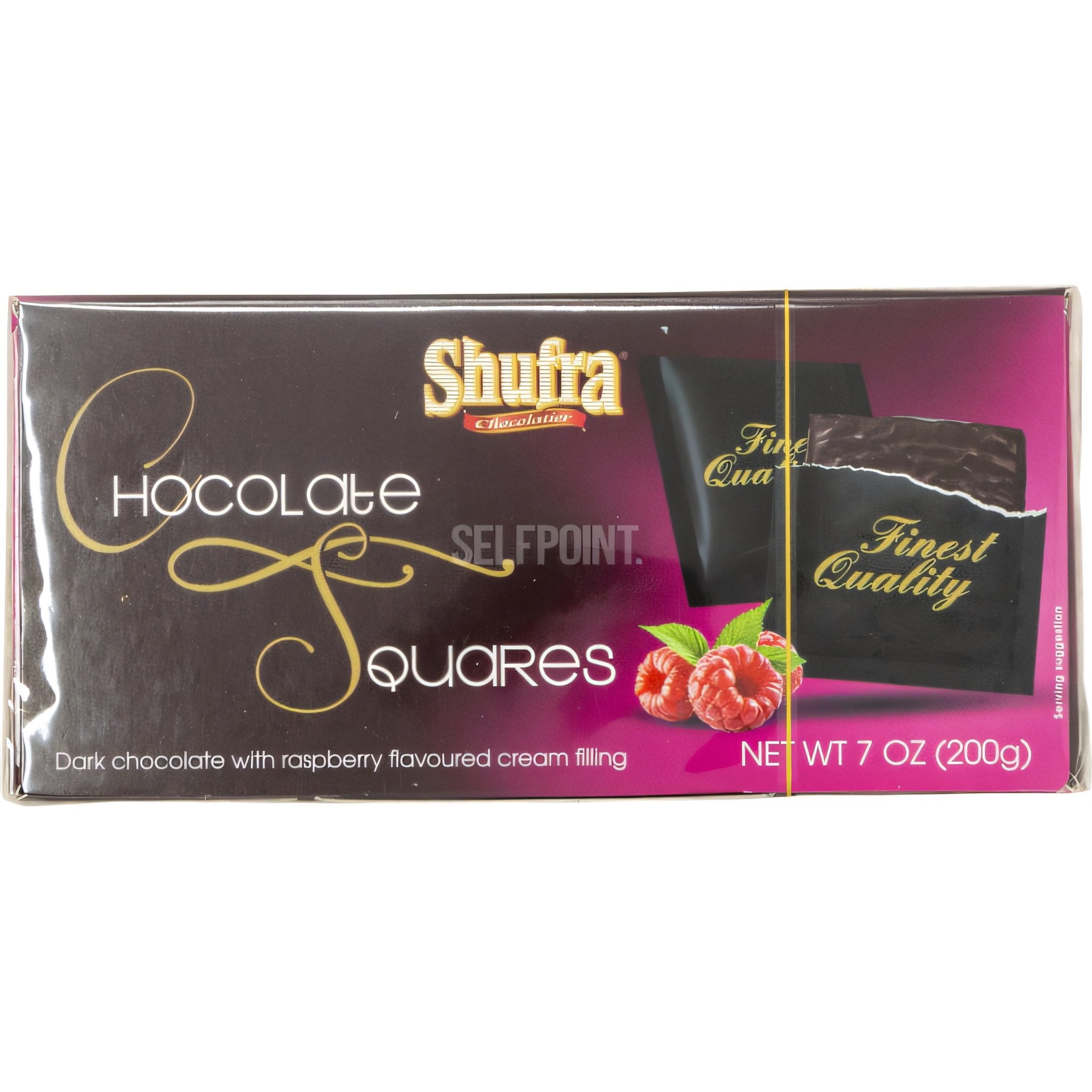 Shufra Dark Chocolate with Raspberry Flavored Cream Filling 7 oz ...