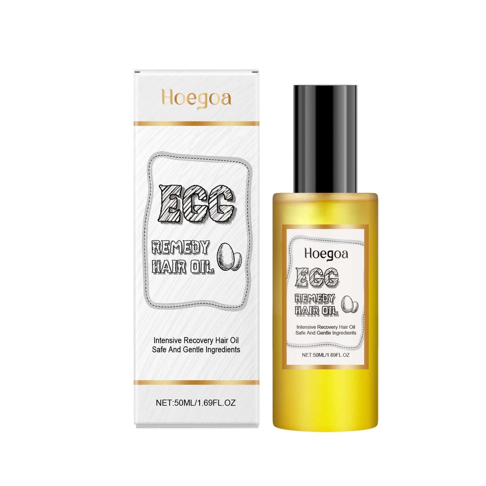 ShuiFen Egg Hair Oil Nourishing Improves Dry And Frizzy Hair Ends ...