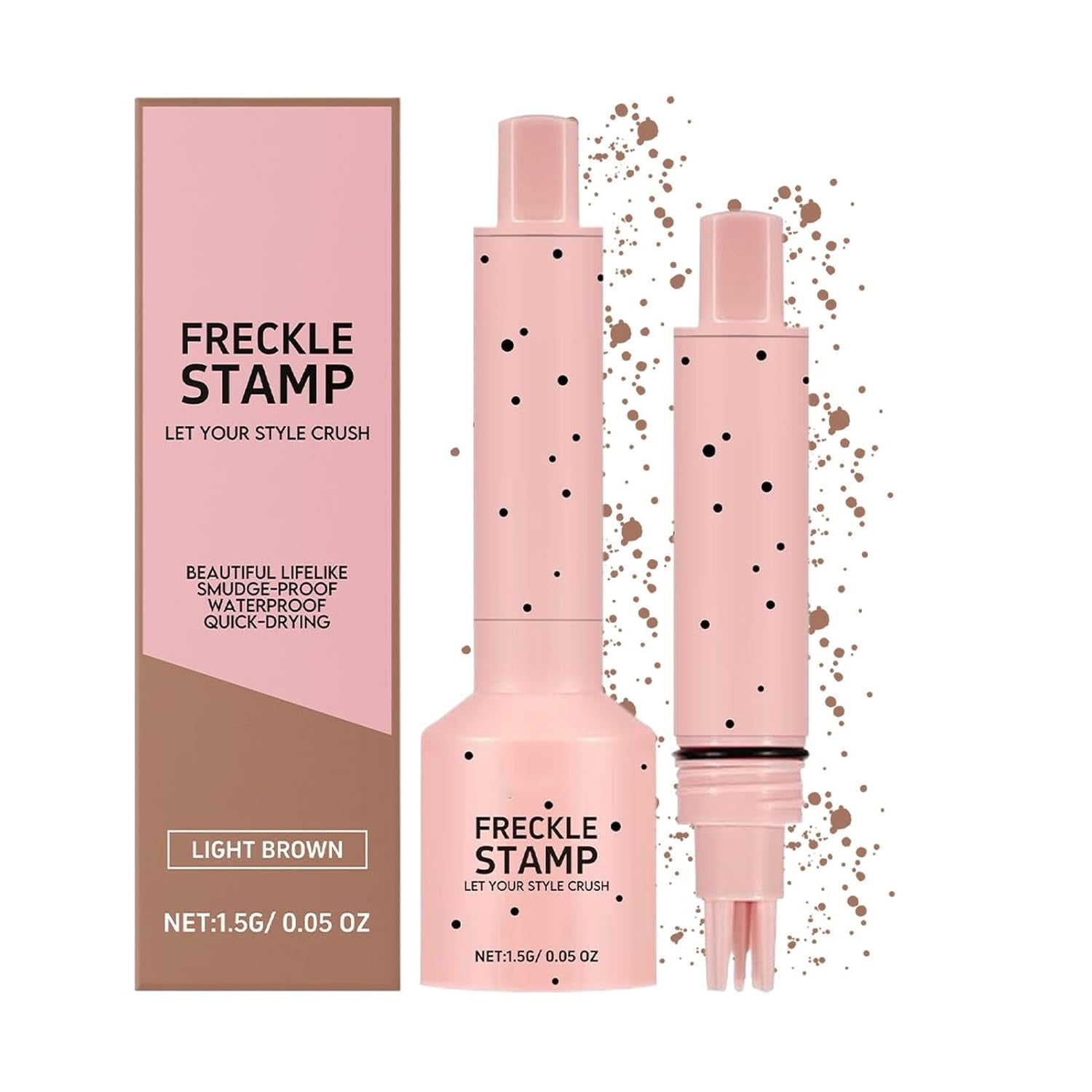 ShuiFen Freckle Stamp, Natural Lifelike Fake Freckles Pen, Waterproof ...