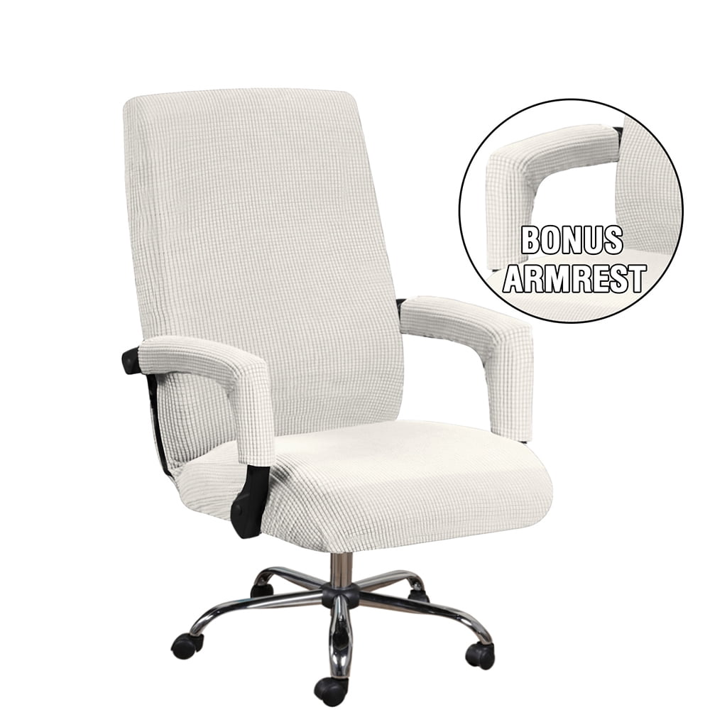 Shukii Waterproof Office Chair Cover Stretch Computer Office High Back ...