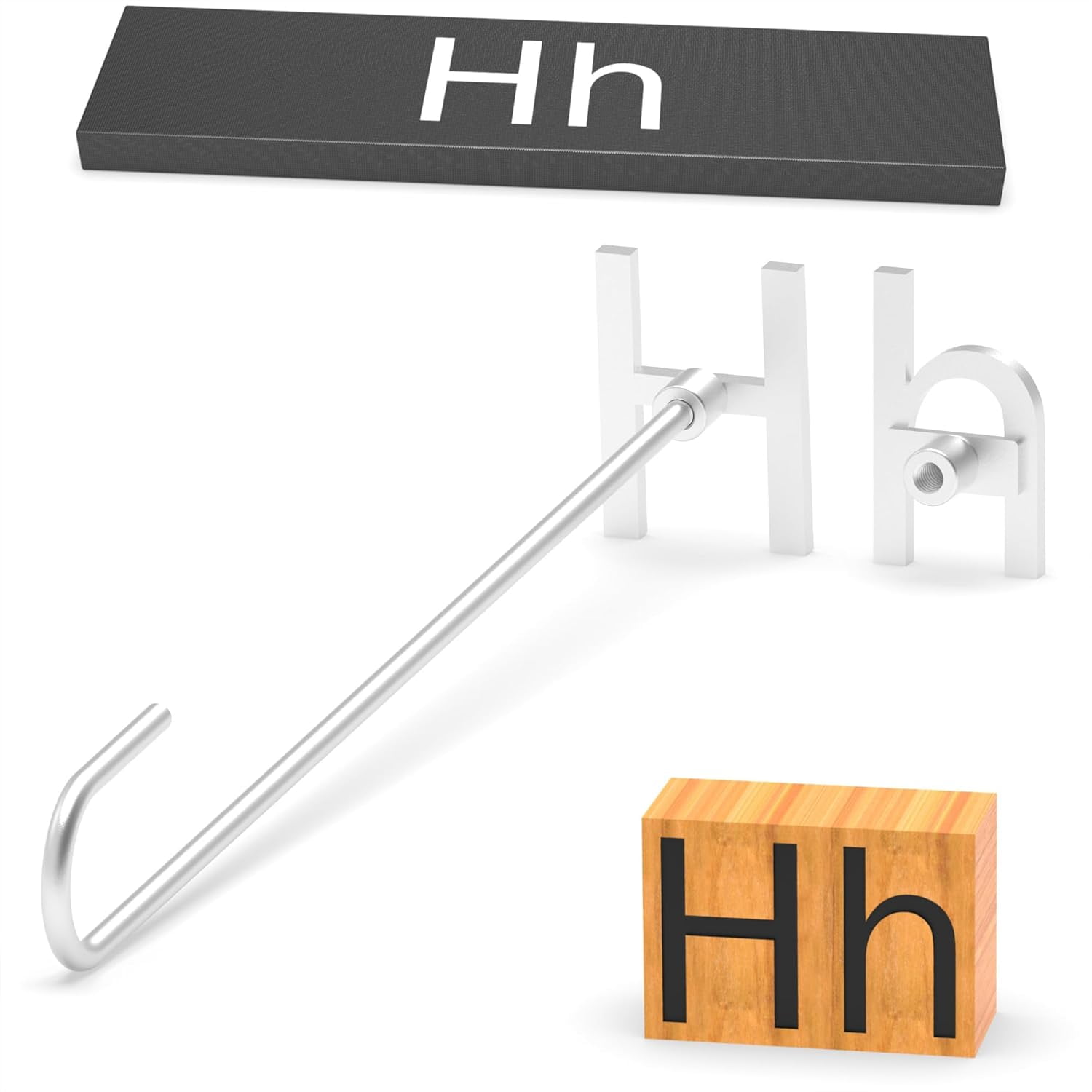 Shukong 1" Steak Branding Irons Personalized for Steak, Buns, Wood ...