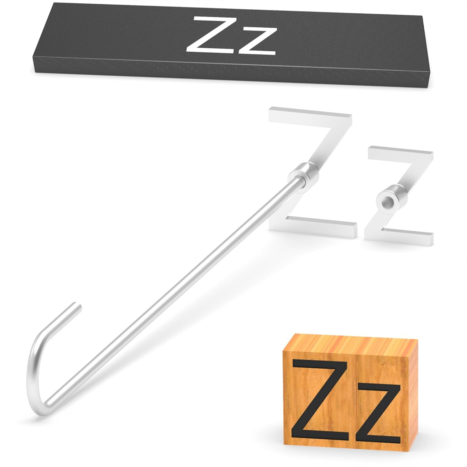 Shukong 1" Steak Branding Irons Personalized for Steak, Buns, Wood ...